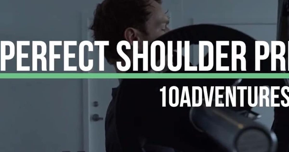4 Steps to a Perfect Shoulder Press