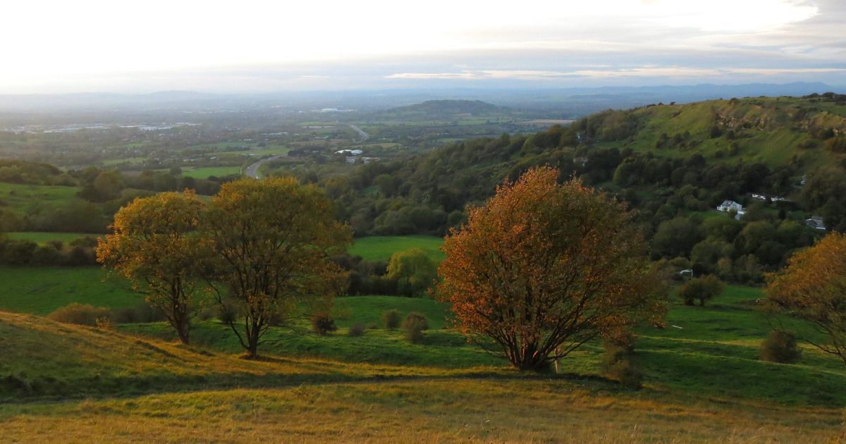 Cotswold Way: Birdlip to Painswick Walk, Gloucestershire UK