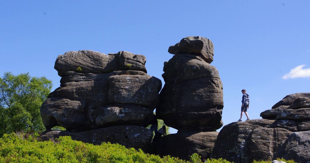 A Wonderful Adventure on the Brimham Rocks Walk - England