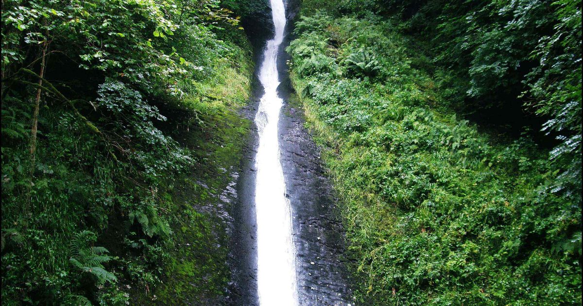 White Lady Waterfall and Lydford Gorge Walk