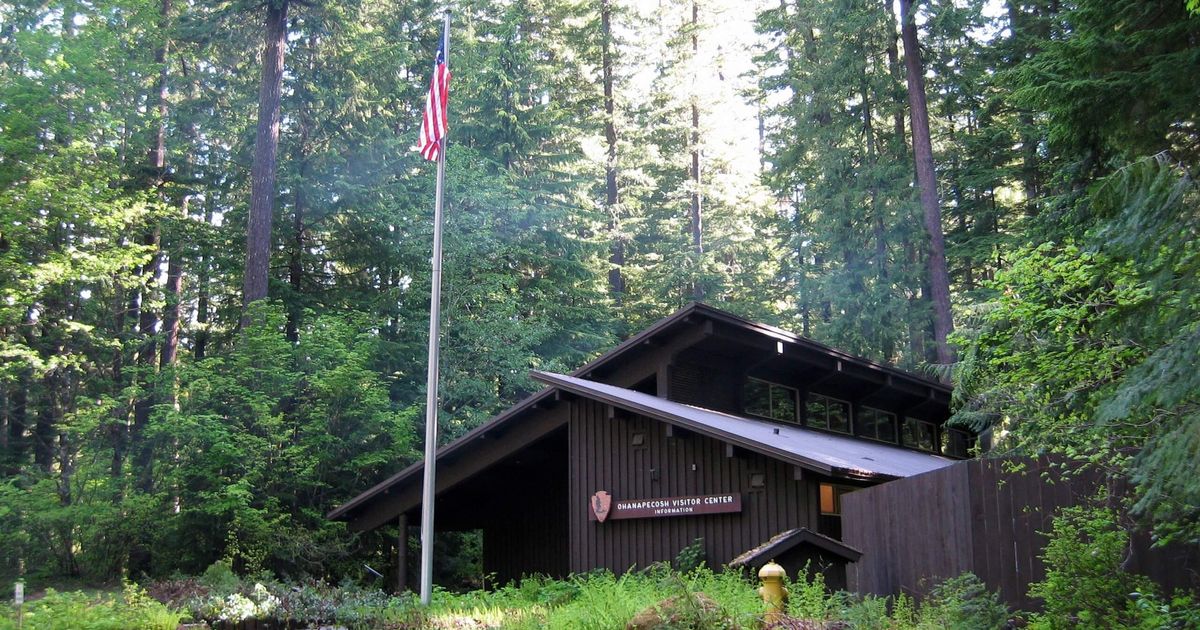 Ohanapecosh Hot Springs Trail in Mount Rainier National Park