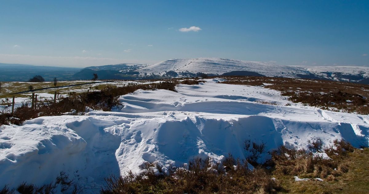 The Blorenge Circular Walk - Views of the Usk River Valley