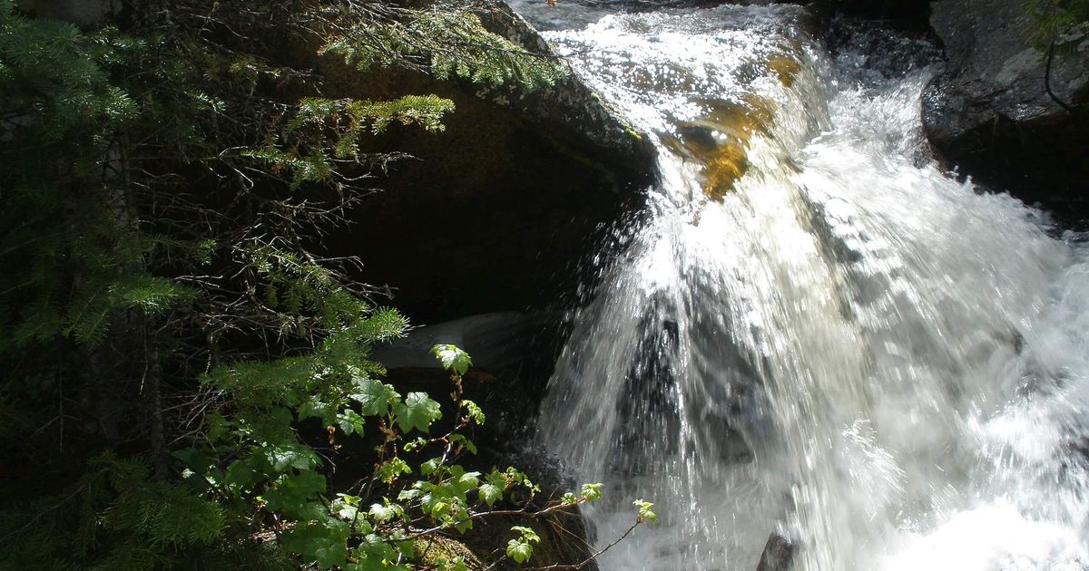 Wild Basin Trail to Ouzel Falls, Colorado
