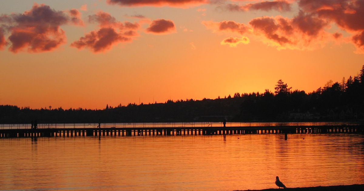 Walk on Water on the Juanita Beach Loop, Washington
