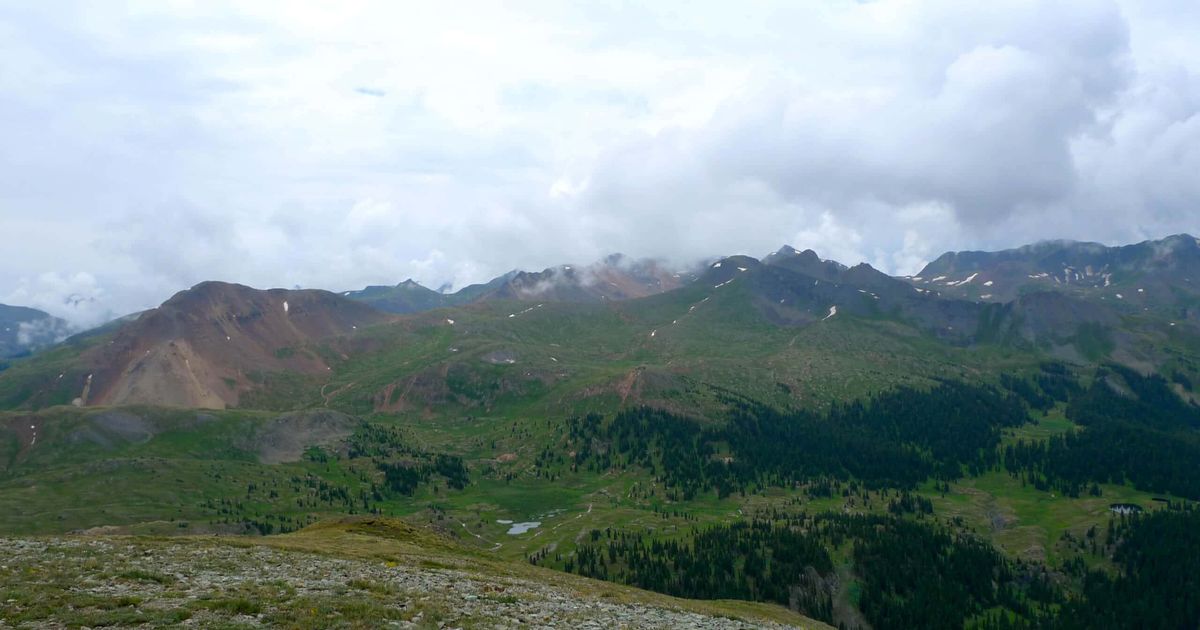 Coal Bank Pass to Engineer Mountain Summit Hike - Colorado