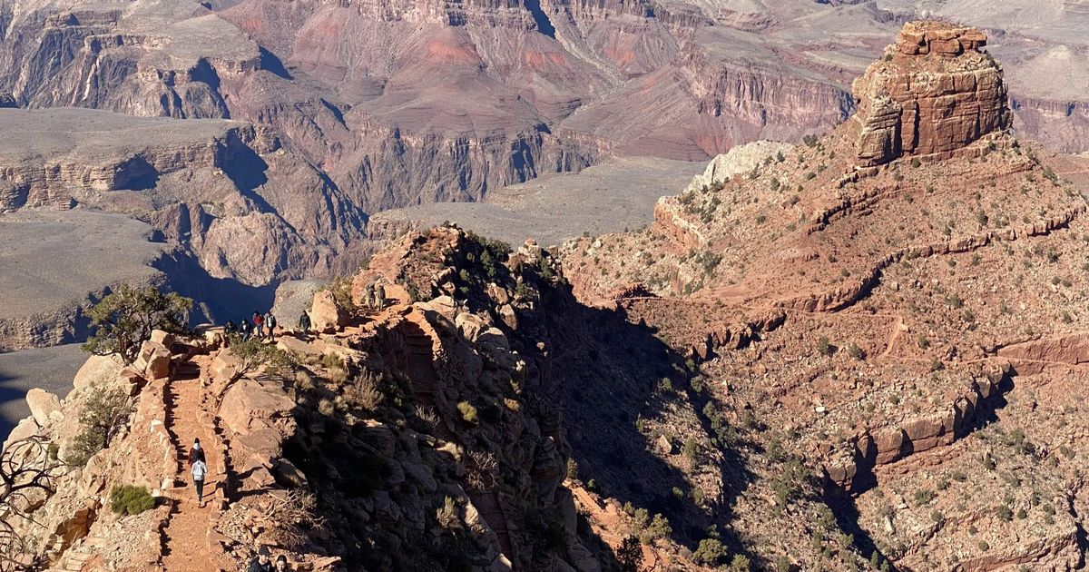 Hiking South Kaibab Trail to Cedar Ridge | Grand Canyon