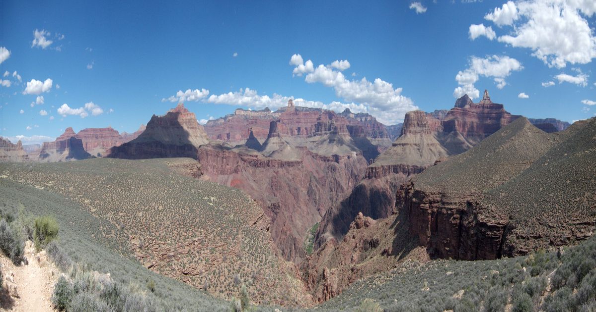 Hiking to Phantom Overlook from Phantom Ranch- Grand Canyon