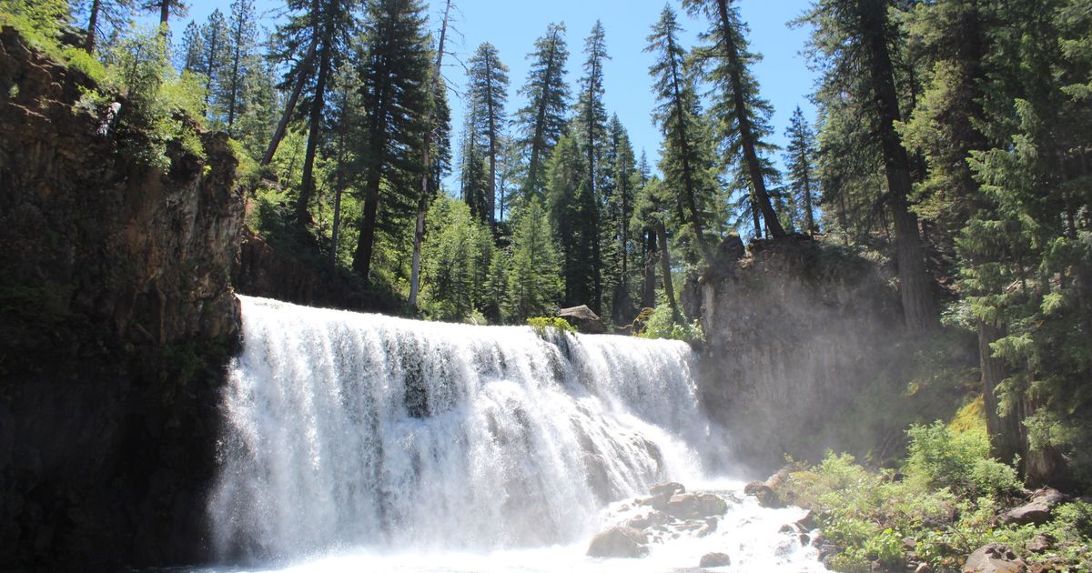 McCloud Middle Falls Hike | A Waterfall Adventure