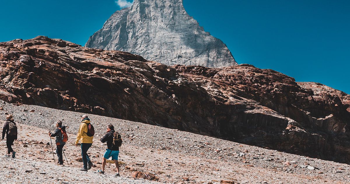 How Long of a Trail is the Walker's Haute Route to Zermatt?