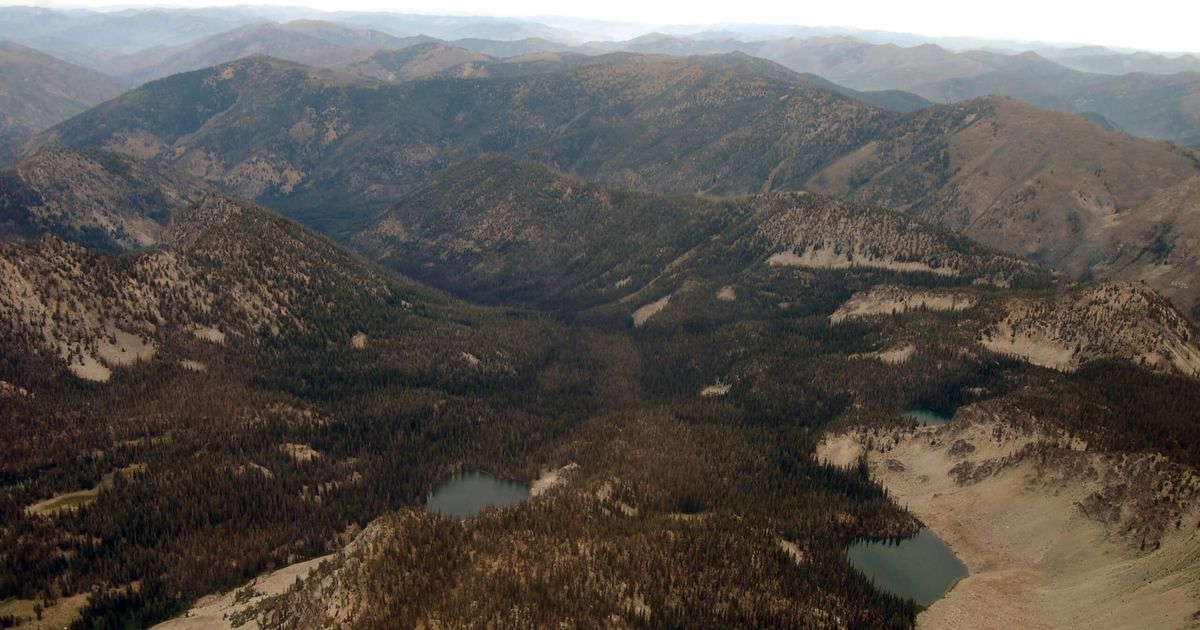 Alpine Lakes Trail to Lake 8609, Idaho