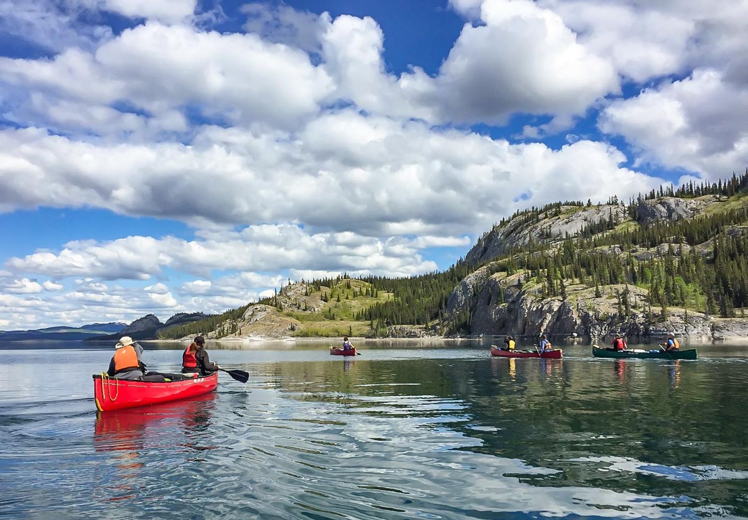 Guided Yukon River Canoe Tour (Canada)