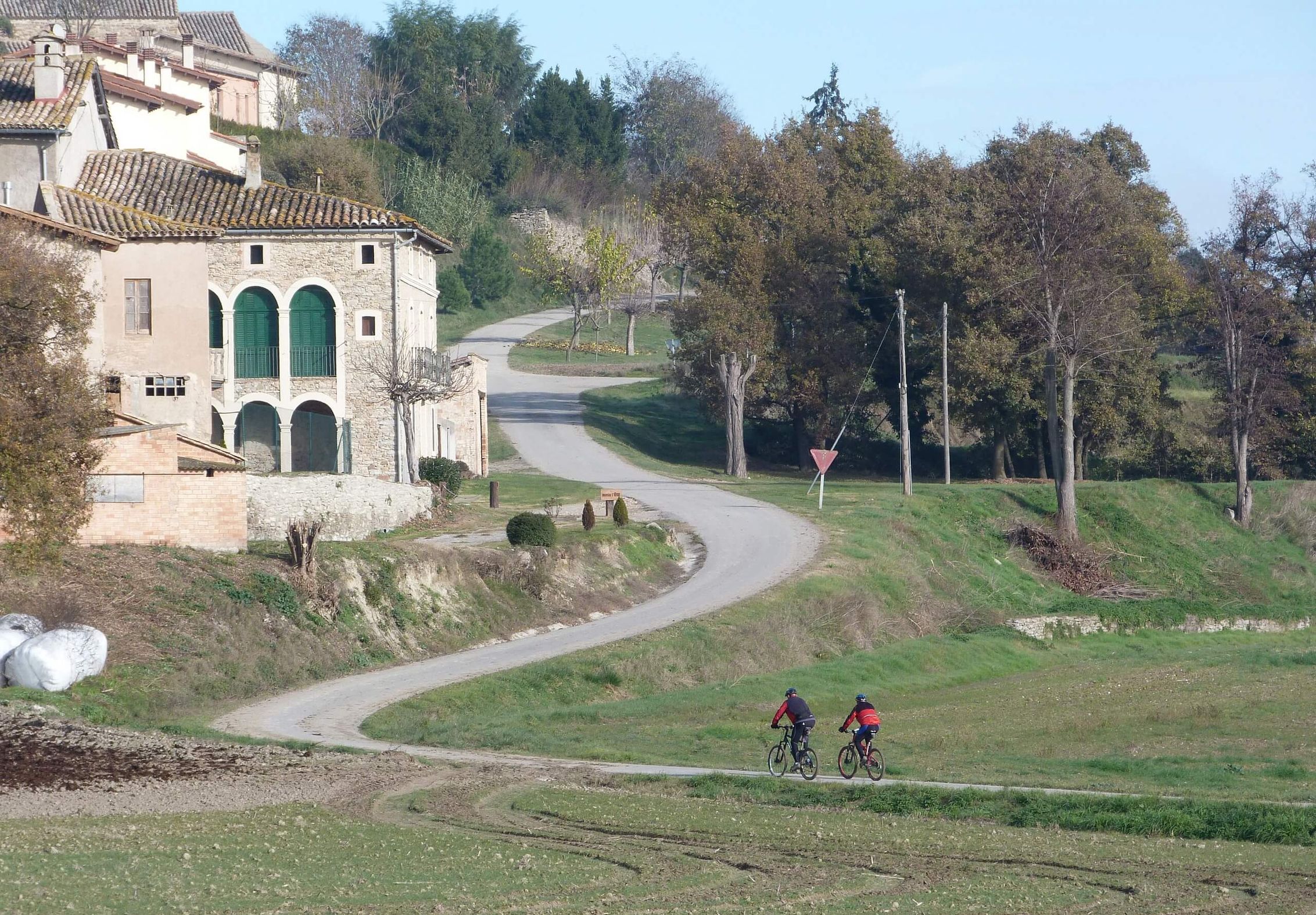 Mountain Biking from Vic to Barcelona, Spain