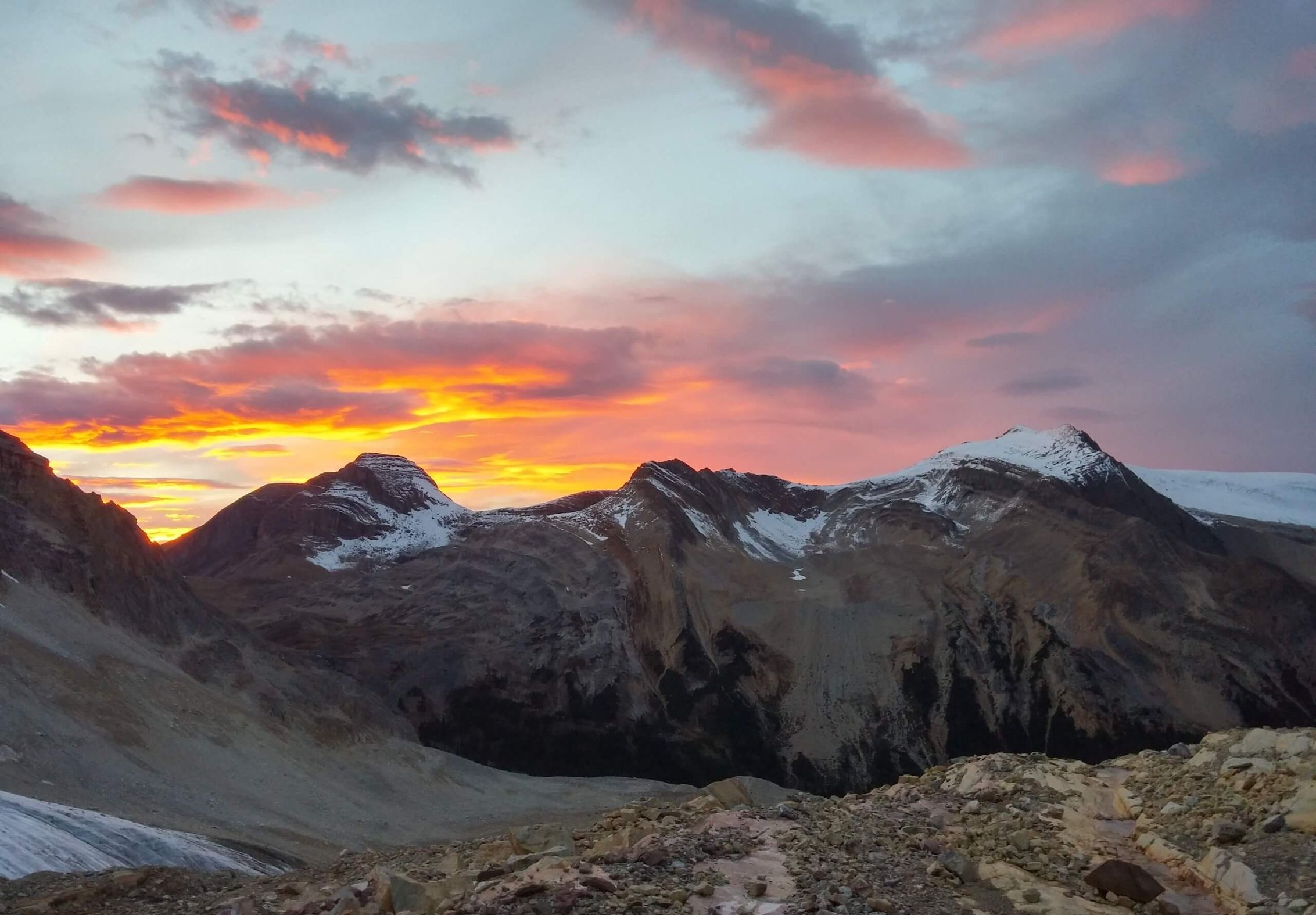Backpacking Tour of the Yoho Valley and Iceline Trail