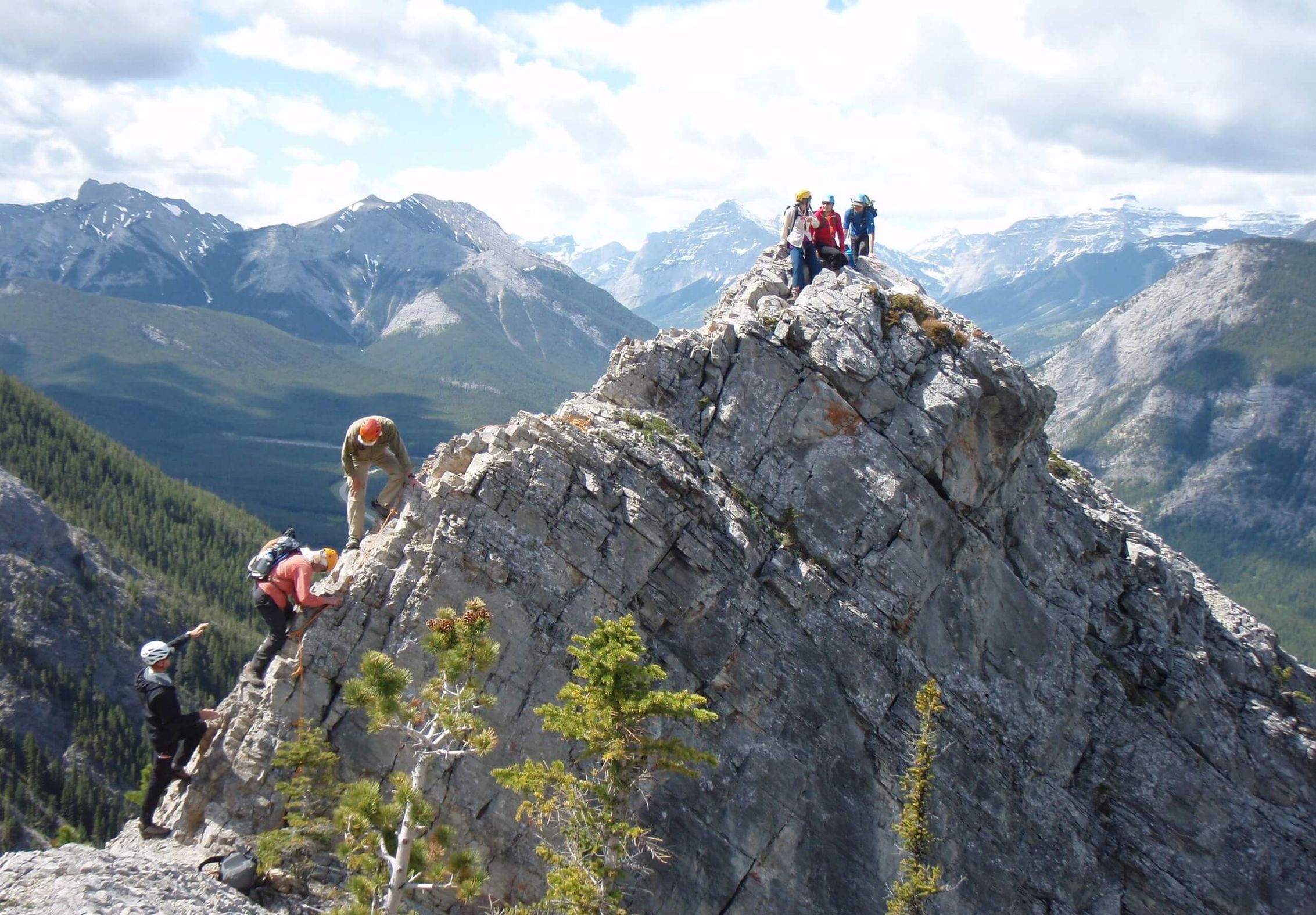 Learn Scrambling Skills and Safety in the Canadian Rockies