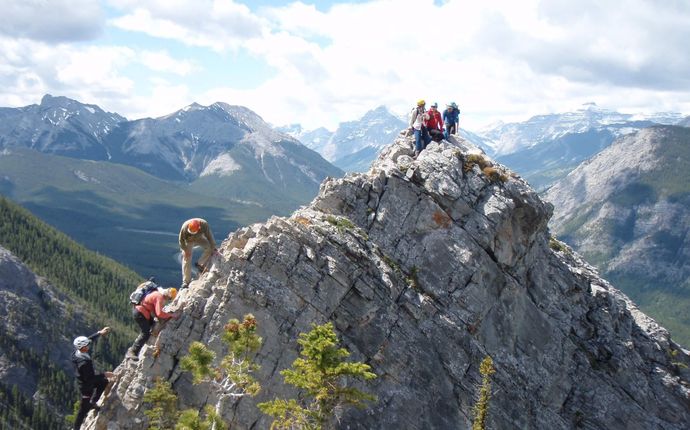Learn Scrambling Skills and Safety in the Canadian Rockies