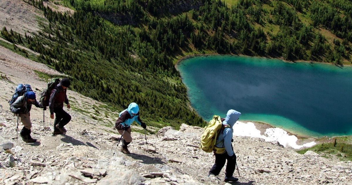 Guided Backpacking Tour of the Banff Highline Trail