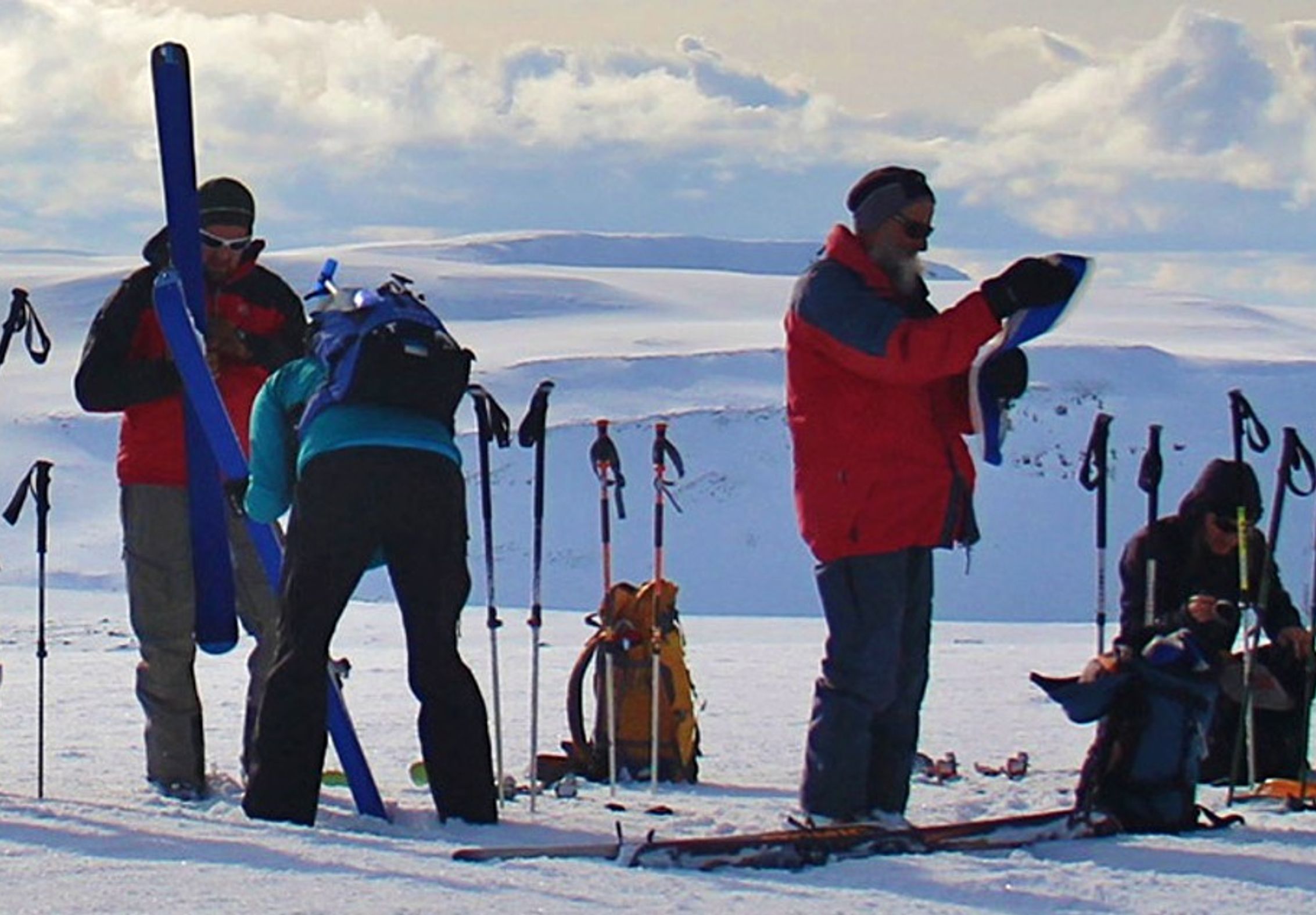 Guided Ski Touring in Iceland’s Volcanoes